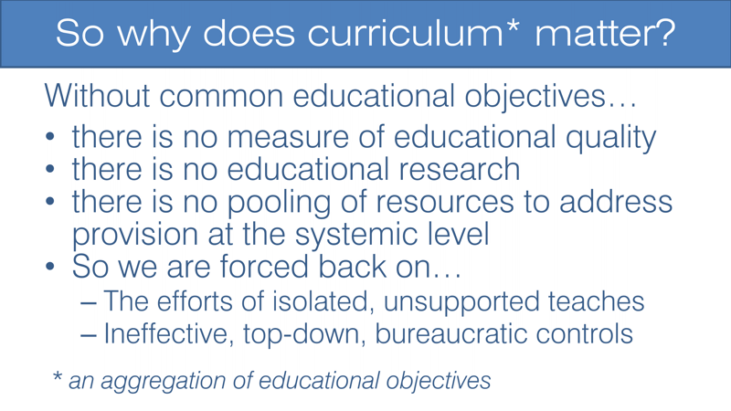 Why curriculum matters: a response to Tim Oates, Dylan William and ...